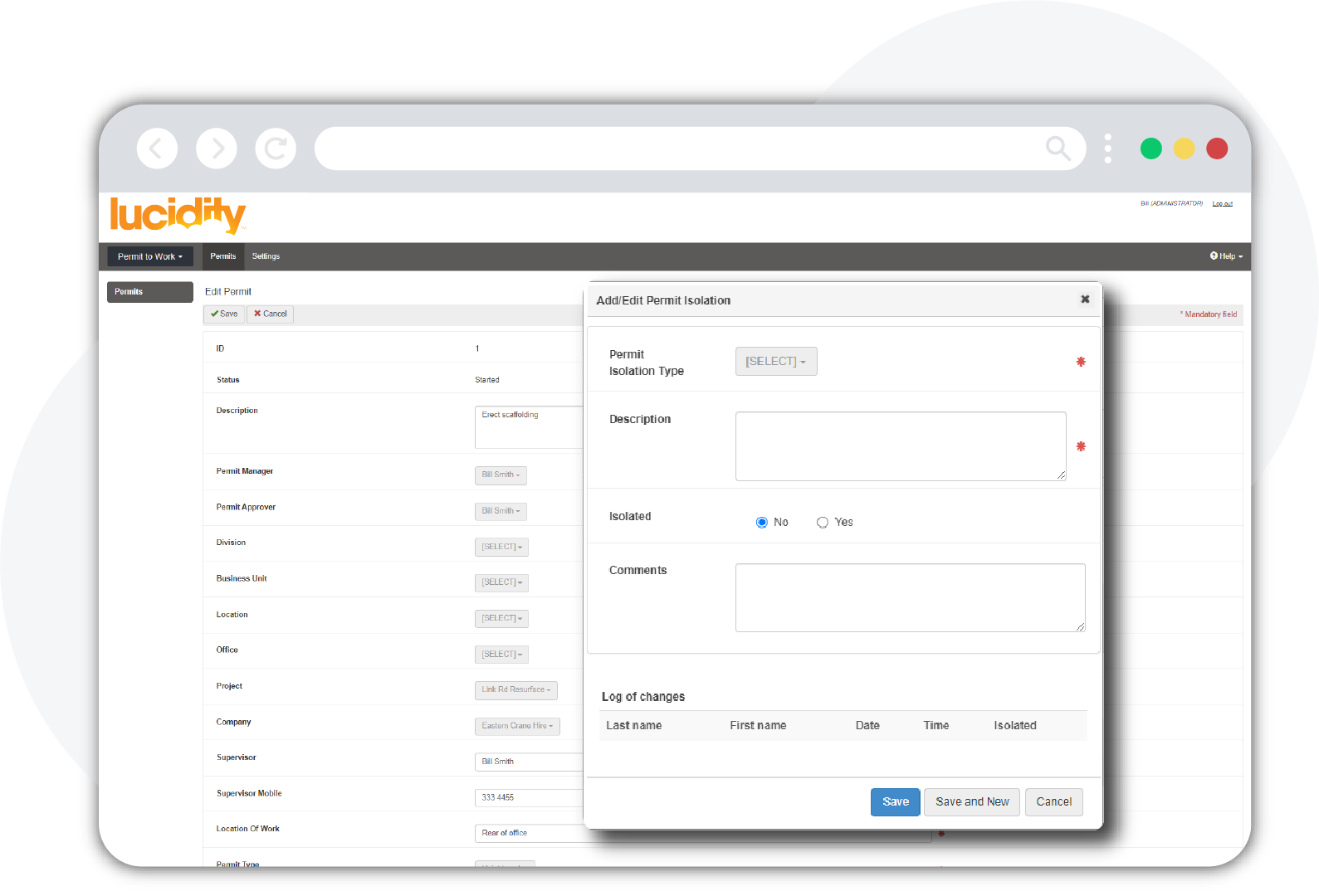Permit to Work Software - Safety Permit to Work System | Lucidity